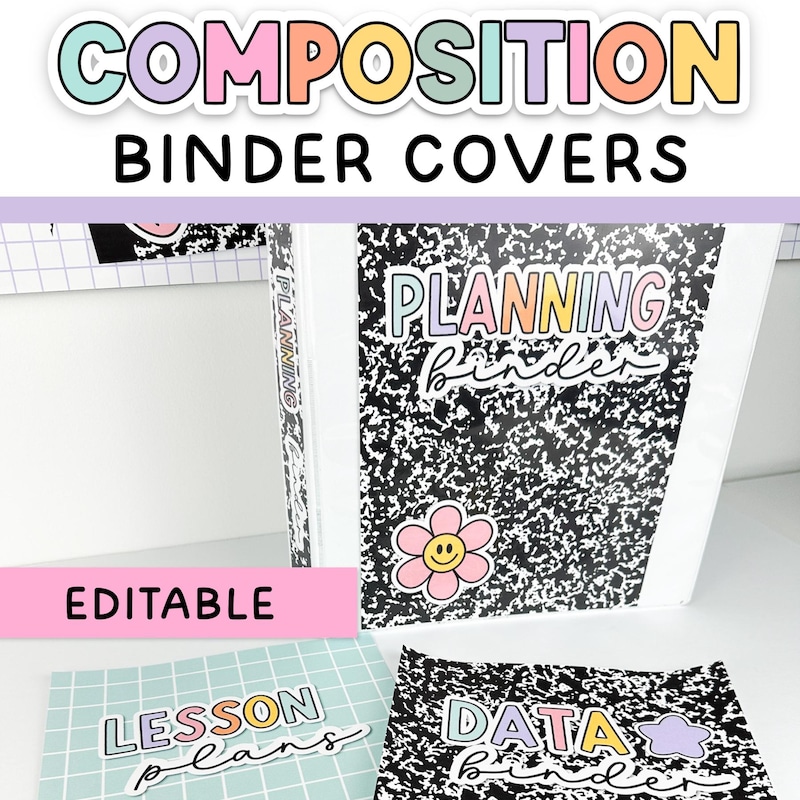 Binder Cover Sheet - Etsy