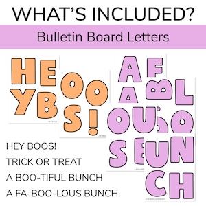 October Bulletin Board, Ghost Halloween Bulletin Board Kit, and ...