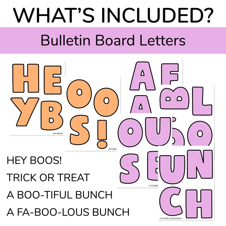 October Bulletin Board, Ghost Halloween Bulletin Board Kit, and ...