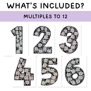 Composition Skip Counting Posters, Multiples Posters, and ...