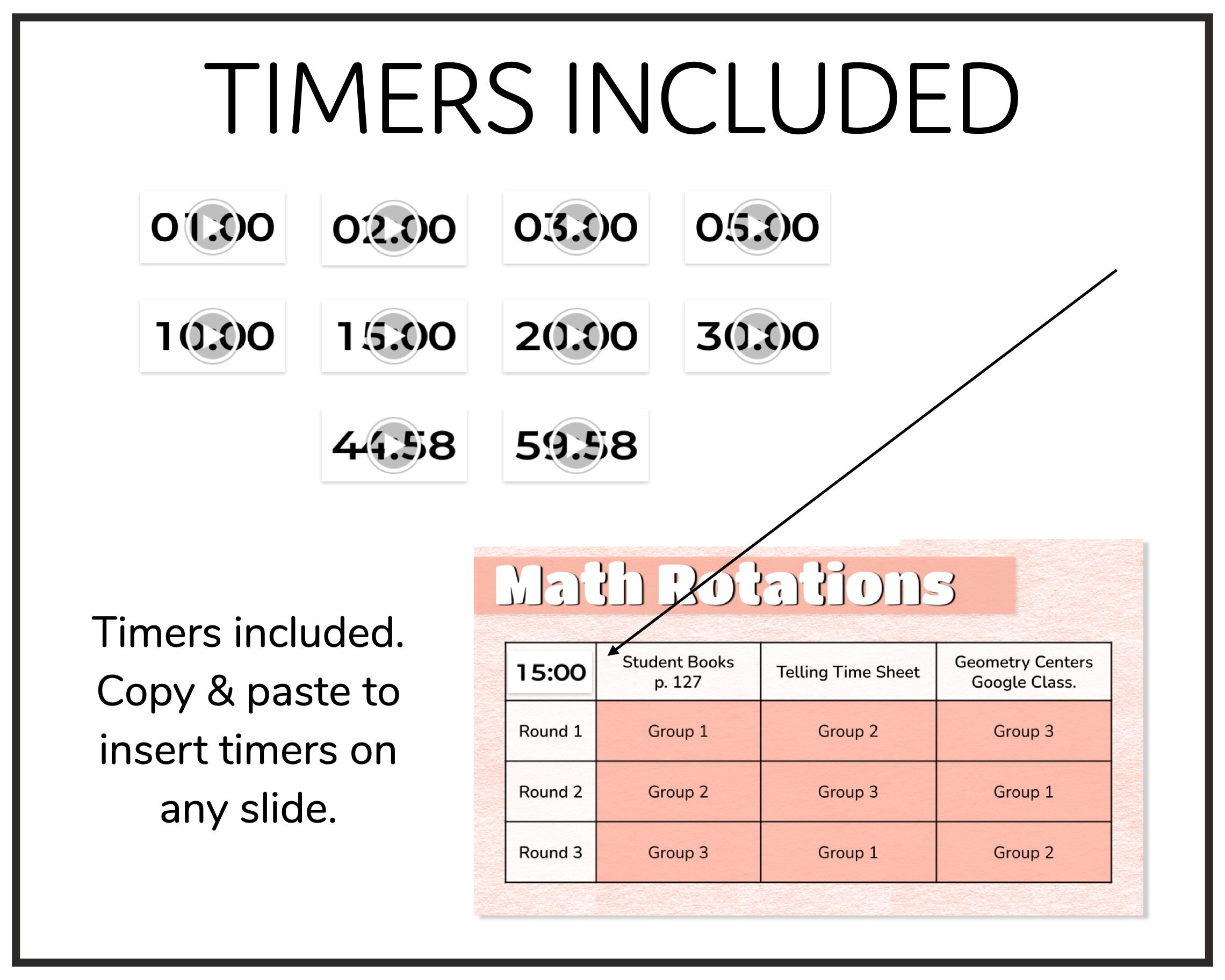 Classroom Slide Templates for Teachers Including Morning Slides, Agenda ...