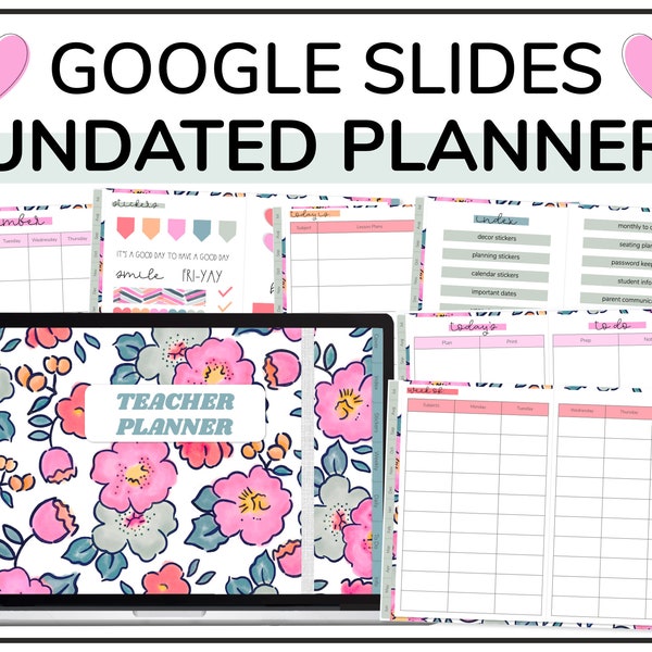 Teacher Planner - Etsy
