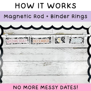 Composition Flip Calendar Editable for Pastel & Composition Notebook ...