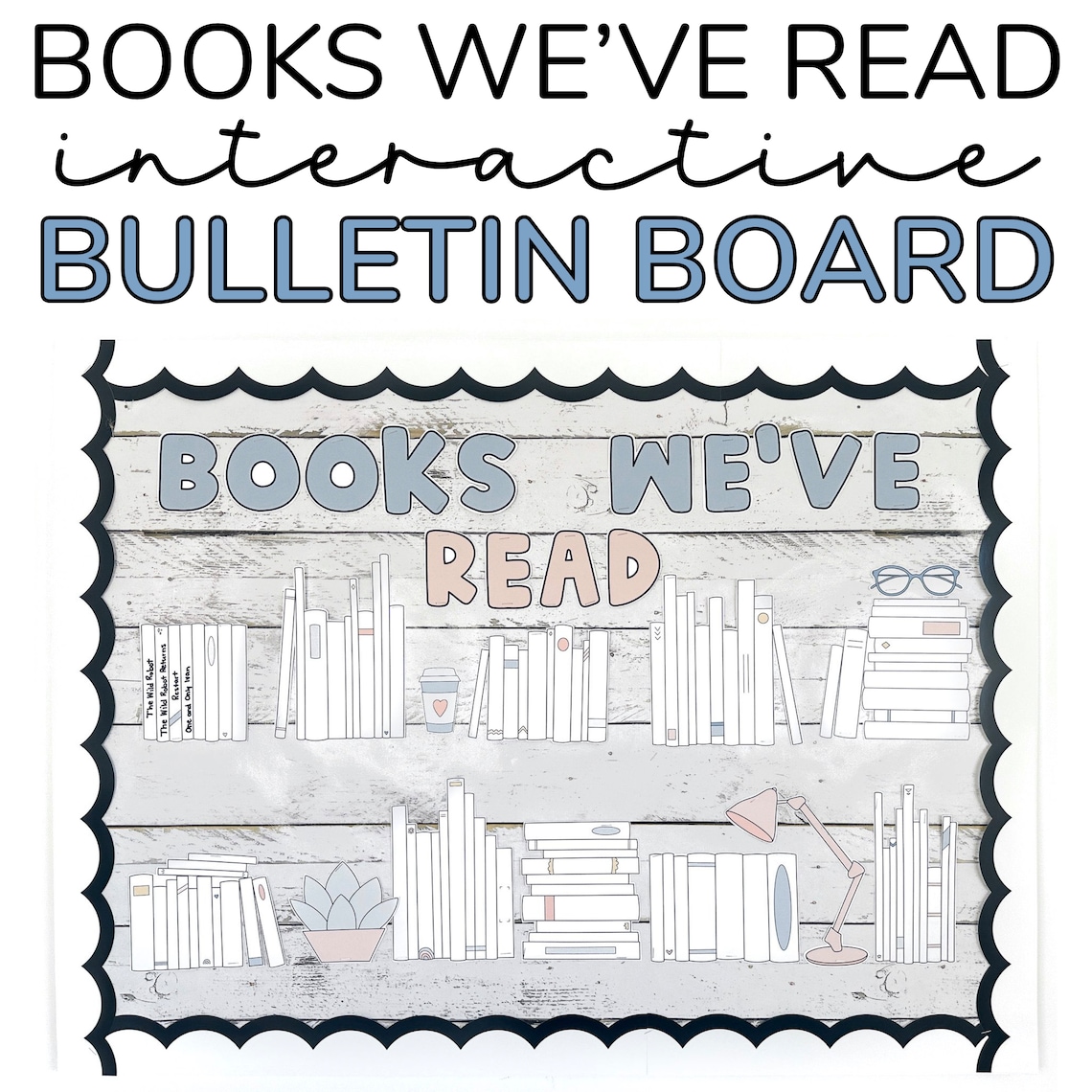 Books We've Read Bulletin Board Kit | Books We Have Read Display ...
