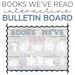 Books We've Read Bulletin Board Kit | Books We Have Read Display ...