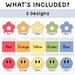 Color Word Posters for Boho Classroom Decor - Etsy