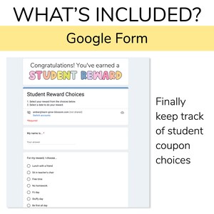 Classroom Reward System - Reward Coupons for Classroom Management - Etsy