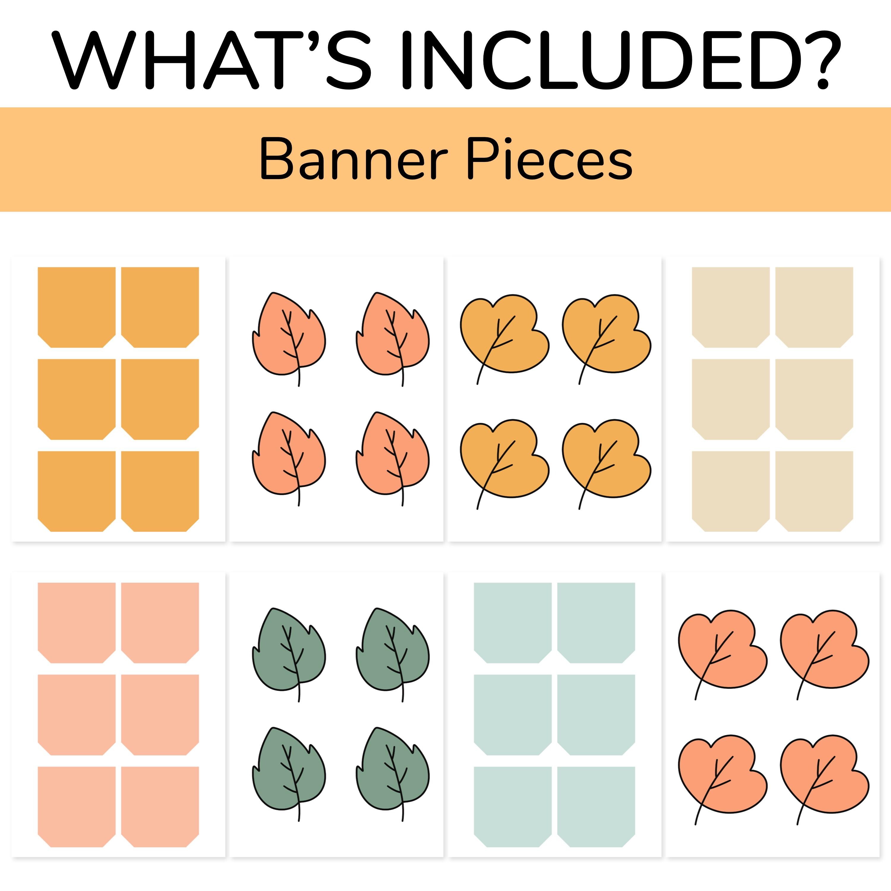 Fall Bulletin Board Kit & Fireplace and Leaves Bulletin Board for Cozy ...