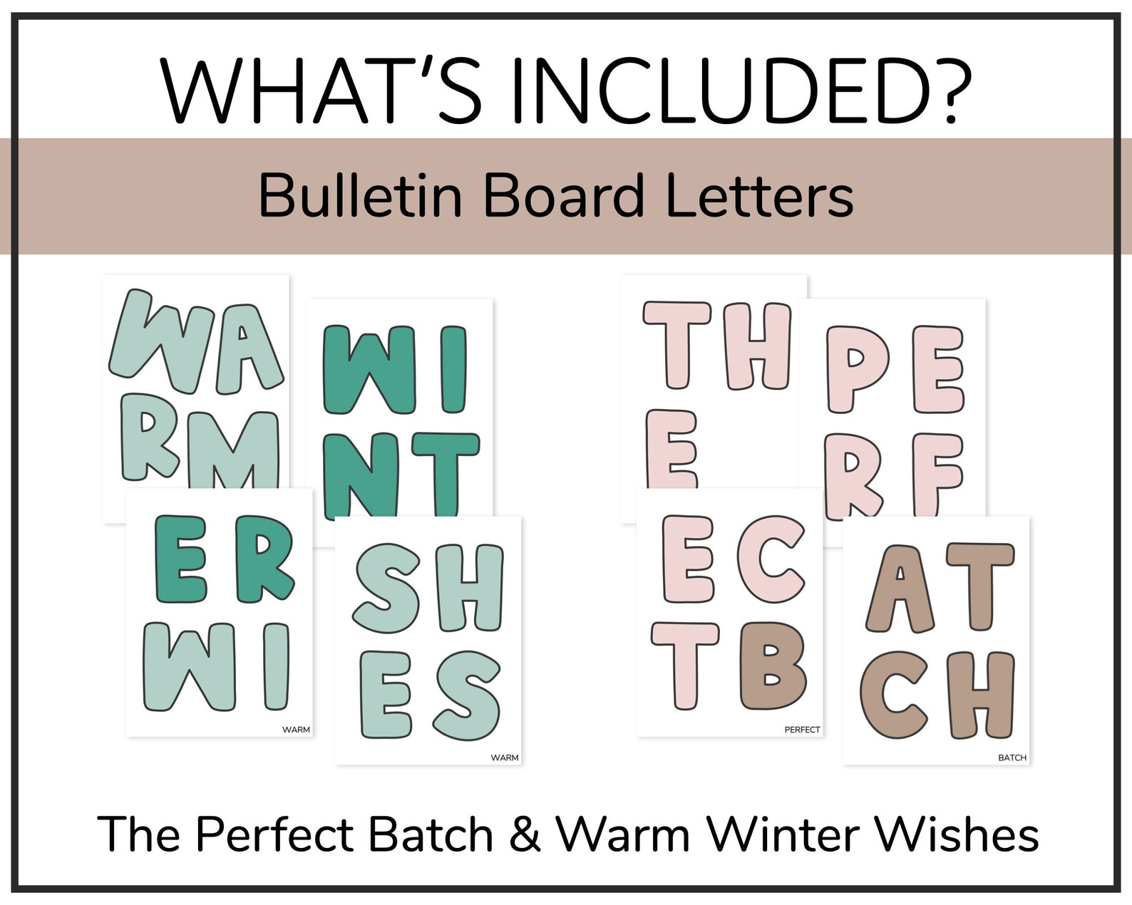 Gingerbread Bulletin Board Kit Makes for the Perfect Winter Bulletin ...