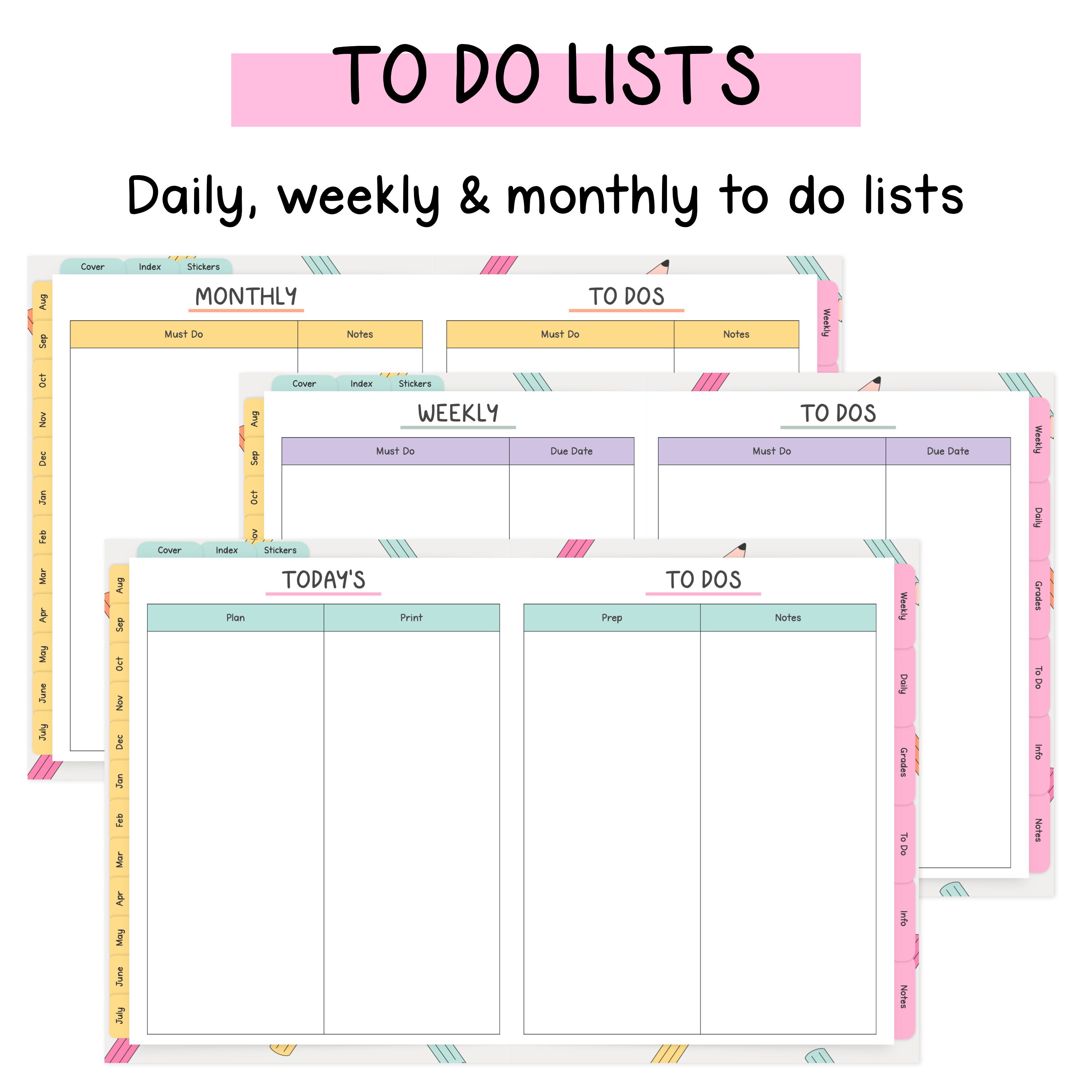 Goodnotes Teacher Planner | Digital Teacher Planner and Lesson Plan ...