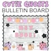 October Bulletin Board, Ghost Halloween Bulletin Board Kit, and ...