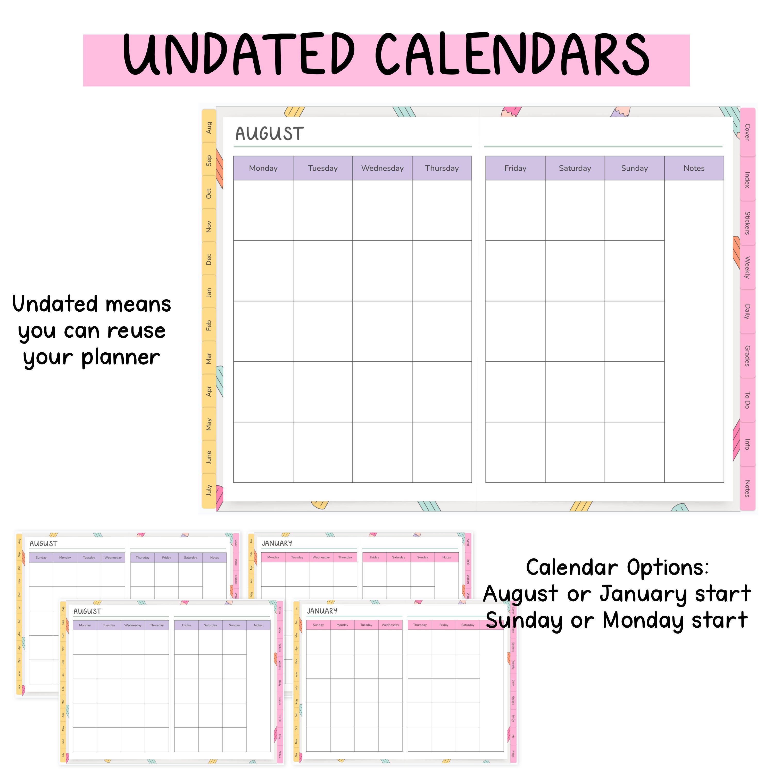 Digital Teacher Planner in Google Slides | Lesson Planner - Etsy