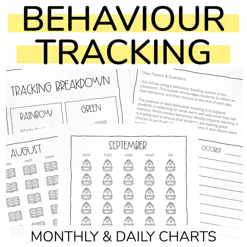 Classroom Behavior Chart & Behavior Tracker - A Vital Classroom ...