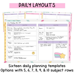 Goodnotes Teacher Planner | Digital Teacher Planner and Lesson Plan ...