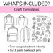 Backpack Writing Craft for Welcome Back to School Bulletin Board - Etsy