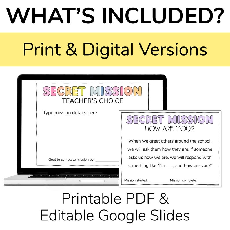 Kindness Challenge: A Kindness Activity for Social Emotional Learning ...