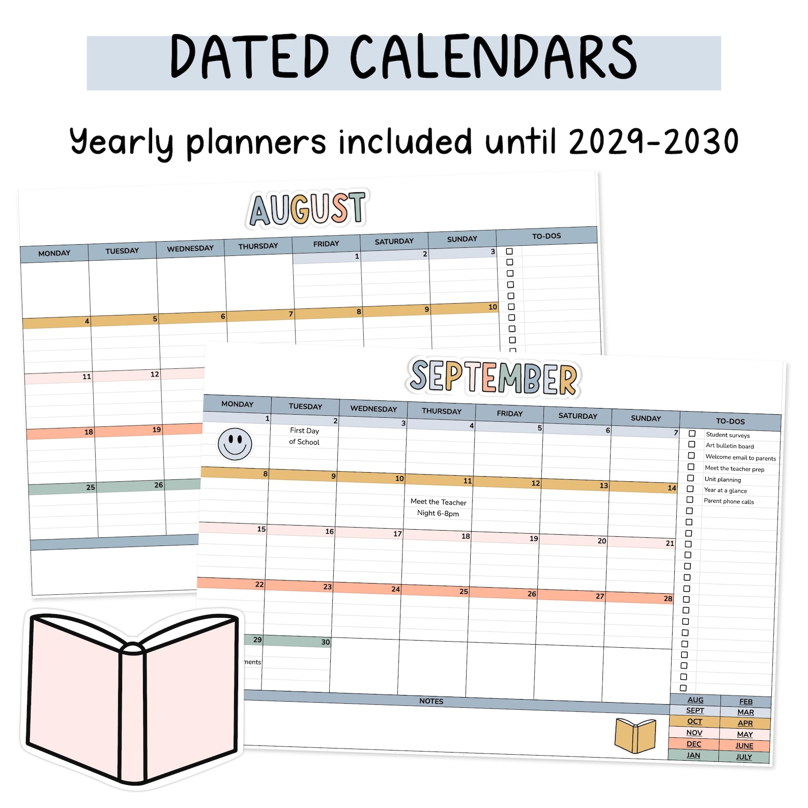 Digital Teacher Planner: A Google Sheets Teacher Planner for 2025-2026 ...