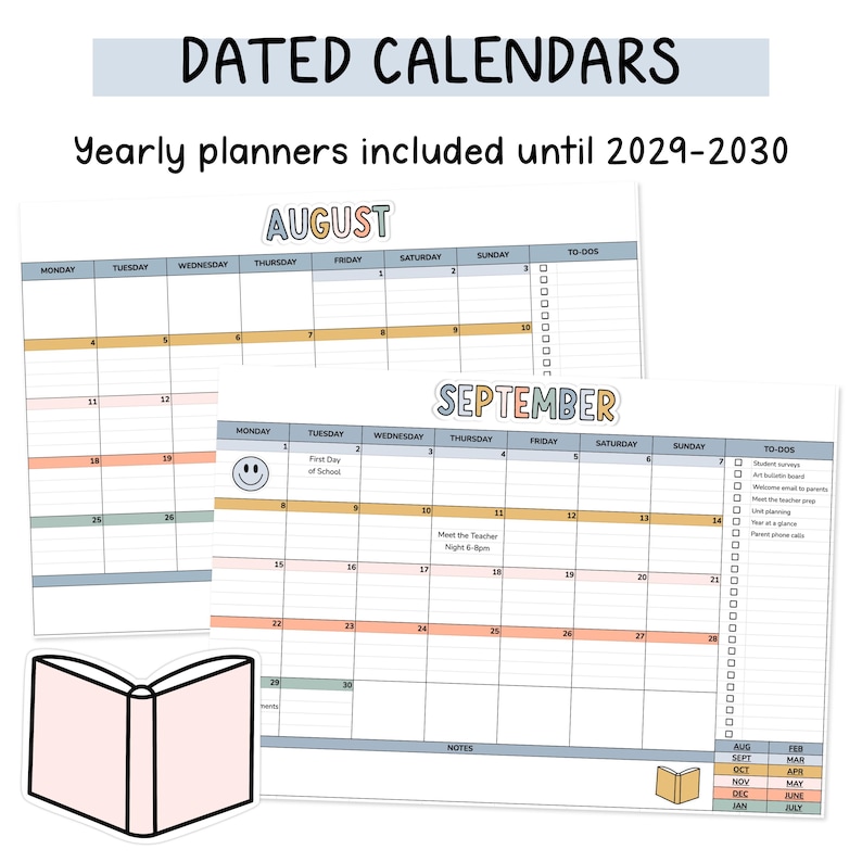 Digital Teacher Planner: A Google Sheets Teacher Planner for 2025-2026 ...