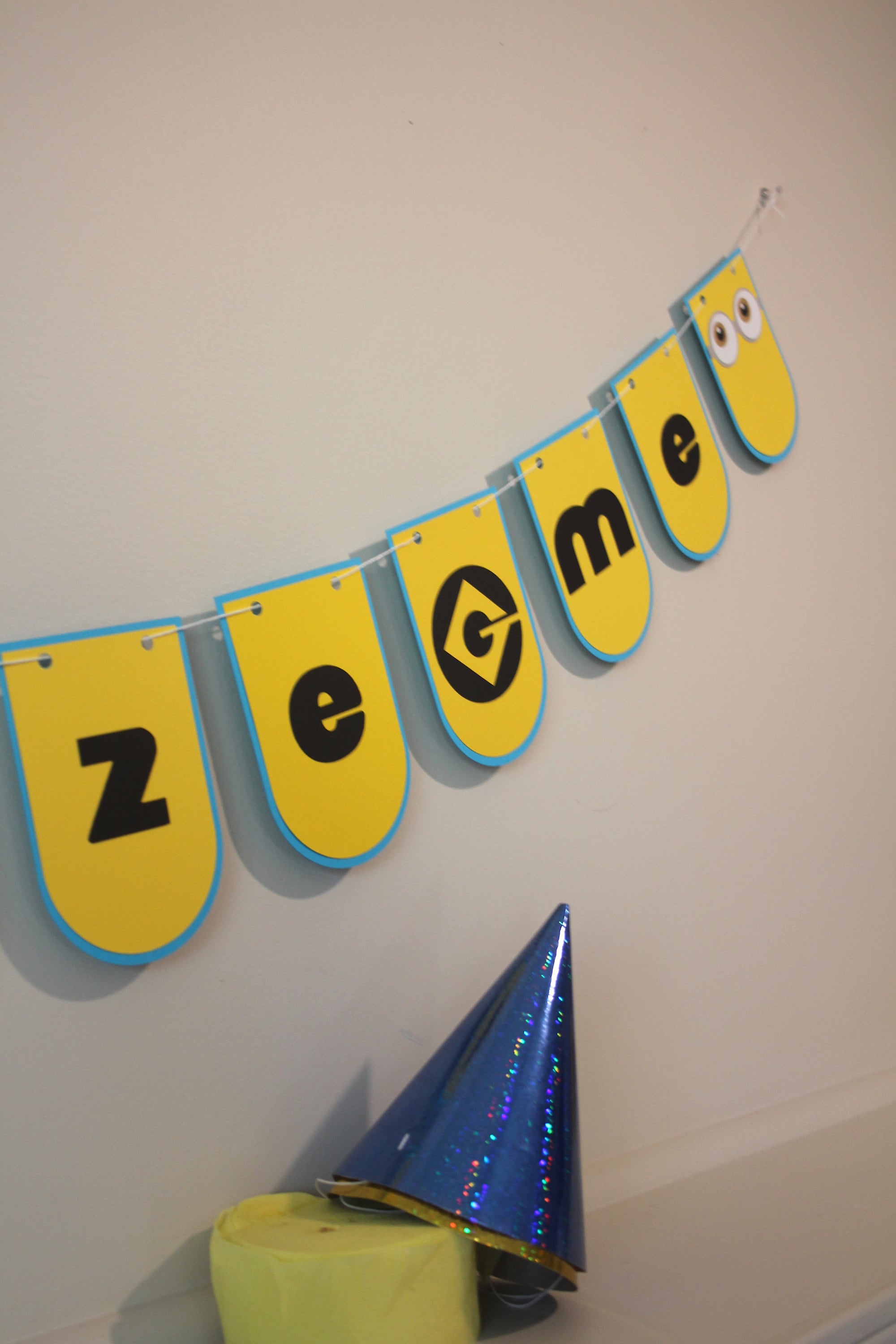 Minions *customizable* Birthday Party Banner/bunting - Etsy