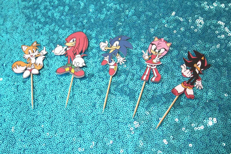 Sonic the Hedgehog & Friends Customizable Birthday/party Bunting - Etsy