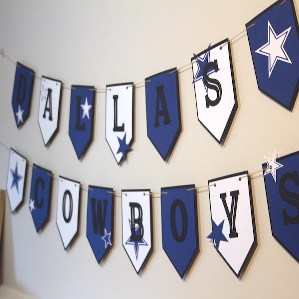 Dallas Banner - Etsy