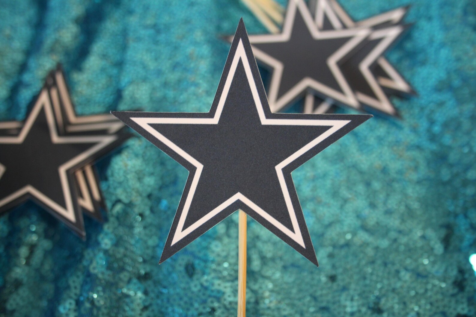 Dallas Cowboys Food Picks/toppers - Etsy