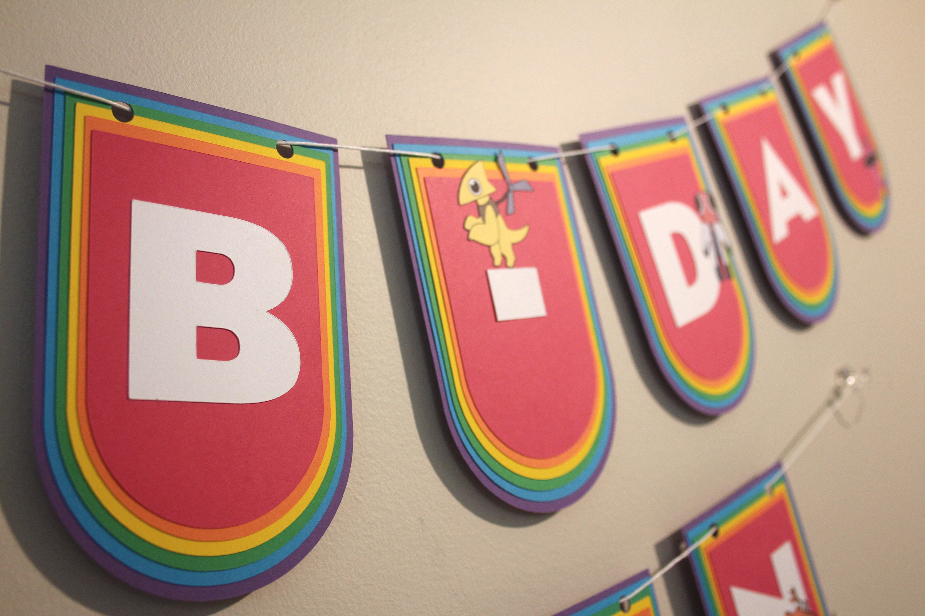 Roblox Rainbow Friends CUSTOMIZABLE Bunting/banner - Etsy