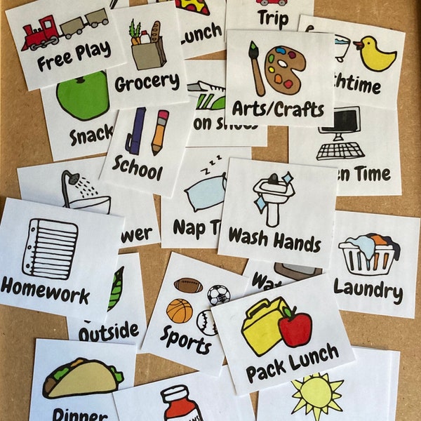 Pre K Visual Schedule - Etsy