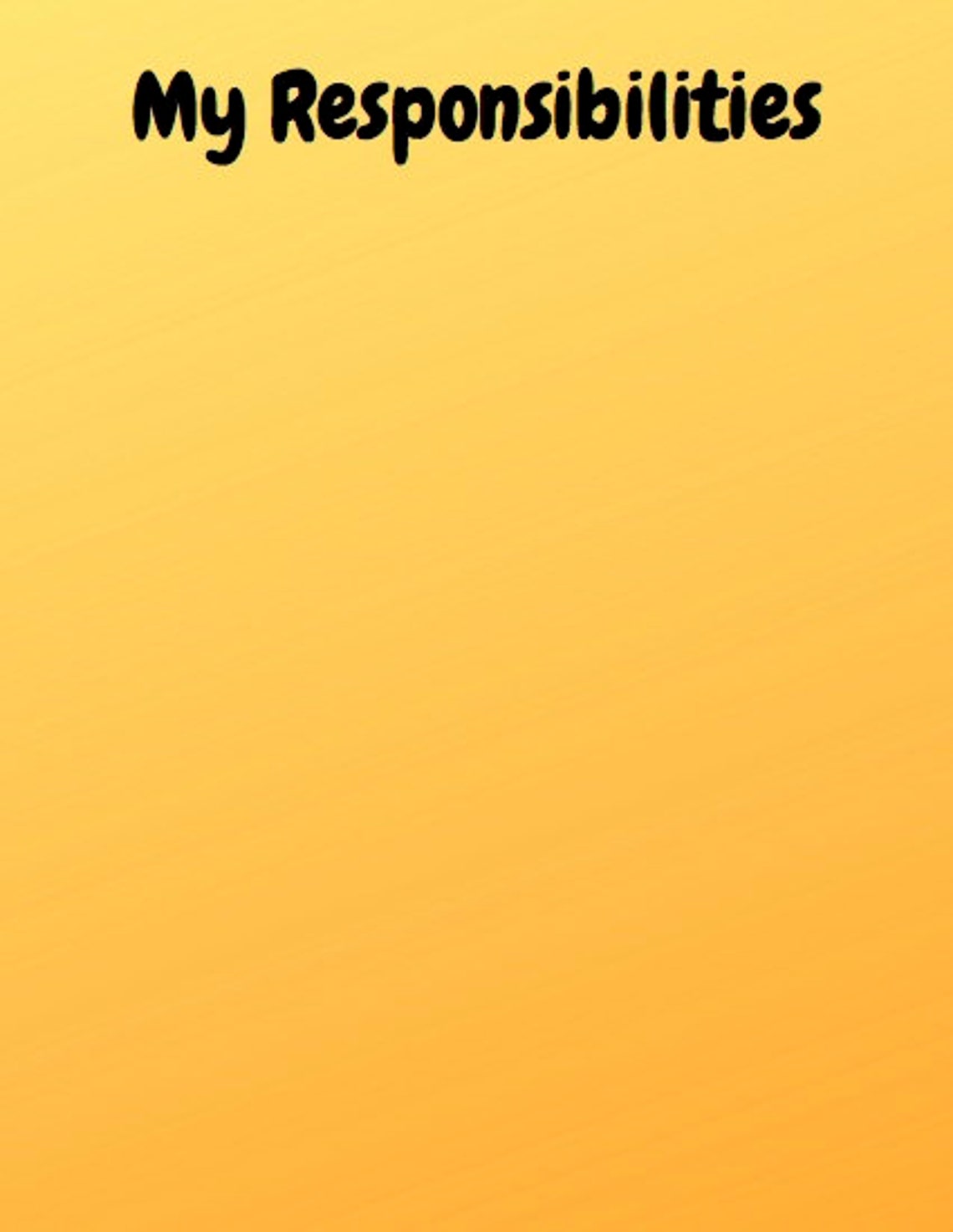 Responsibility Chart Visual Schedule Daily Visual Schedule Toddler Pre ...