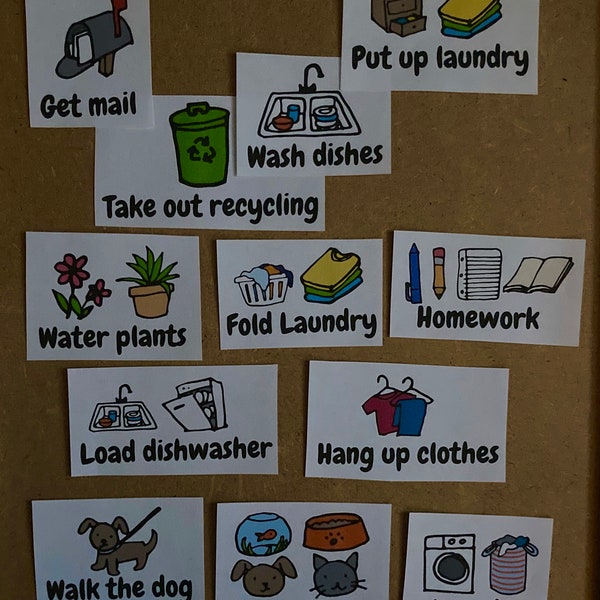 Pre K Visual Schedule - Etsy