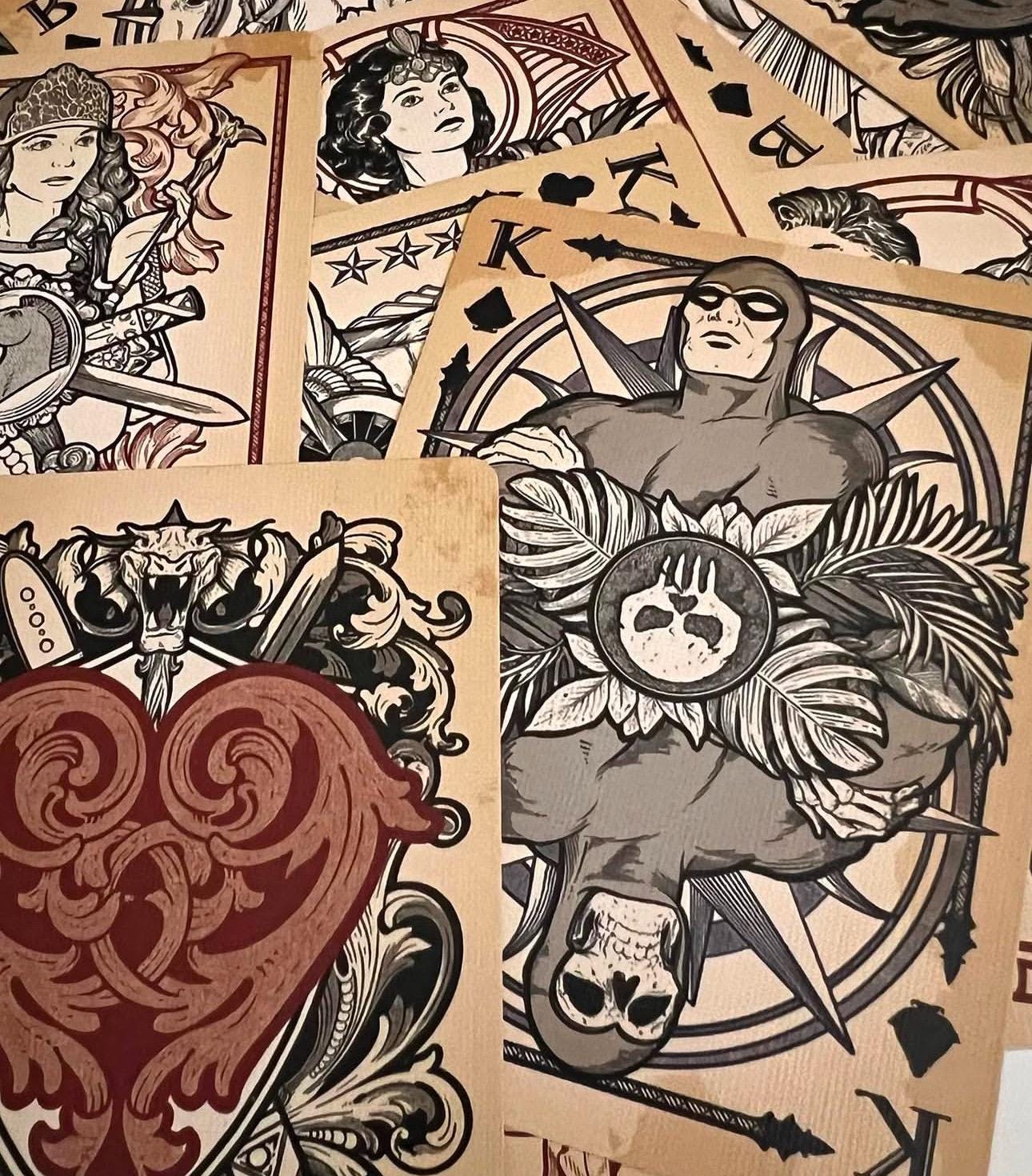 Classic Comic Card Deck - Etsy