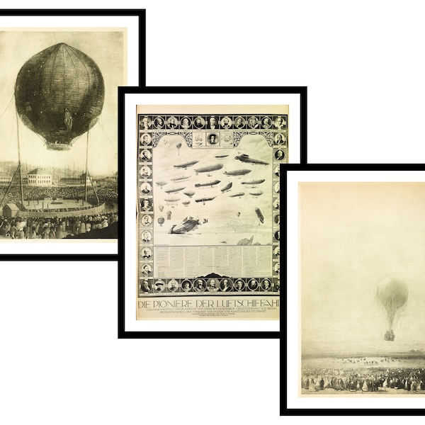 Airship Zeppelin - Etsy