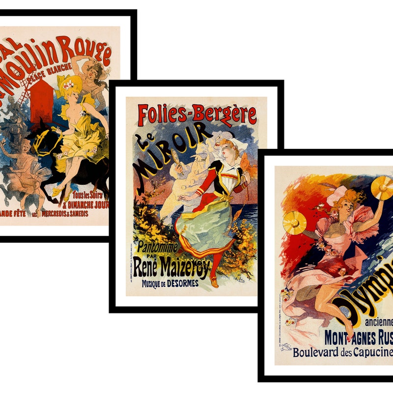 Moulin Rouge Art - Etsy UK