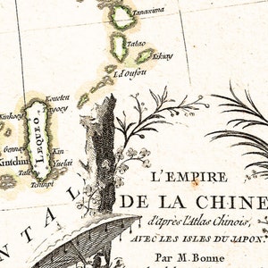 Old Map of China Korea Japan Asia 1770 Art Print Vintage - Etsy