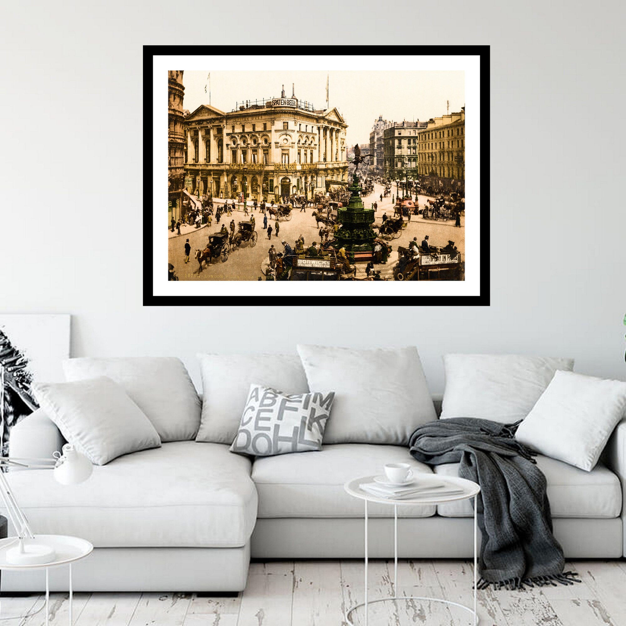 Piccadilly Circus London - Art Print - Color Photography - Vintage ...