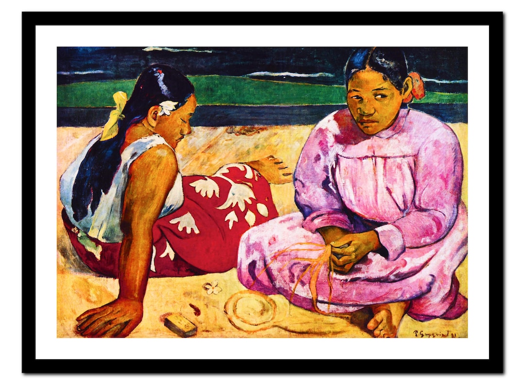 Paul Gauguin Art Print - Vintage Poster - Antique Old Picture - Retro ...
