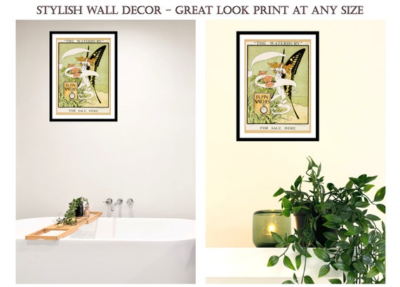 A3 Old Ancient Print A-ba 026 Sizes: A5 Retro Wall Decor Bathroom Art ...