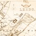 Old Map of Leeds England UK 1863 - Art Print - Vintage Poster - Antique ...