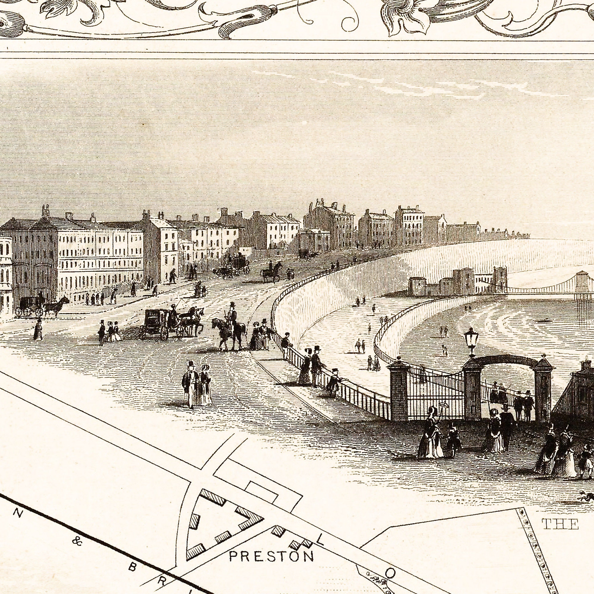 Old Map of Brighton England UK 1815 - Art Print - Vintage Poster ...