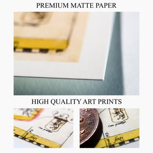 Old Map of Prague Czech Europe 1712 - Art Print - Vintage Poster ...