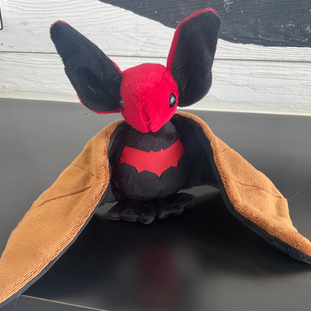 Medium Motorcycle Bat Plushie, Jason - Etsy