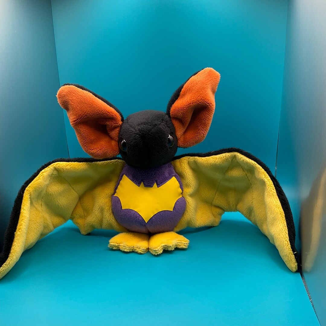 Medium Hacker Bat Plushie Barbara - Etsy
