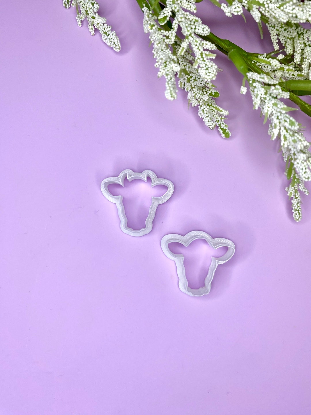 Cow Polymer Clay Cutter | Farm Cutters | Summer Country Cowgirl Cowboy ...