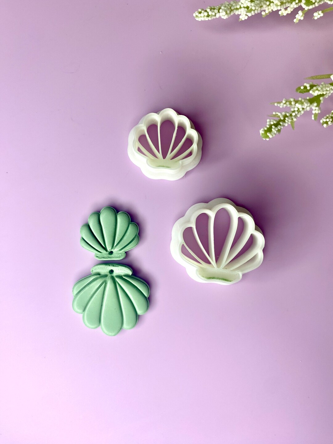 Oyster Clam Beach Ocean Tropical Summer Polymer Clay - Etsy