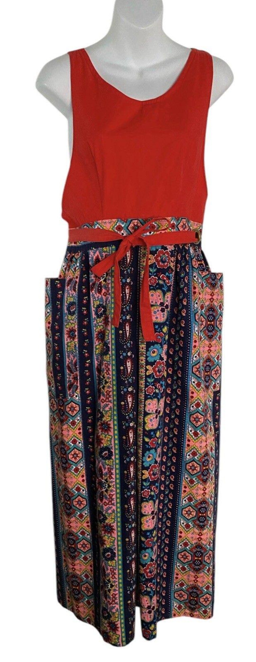 Vintage Design House Maxi Dress Smock Apron One Size - Etsy
