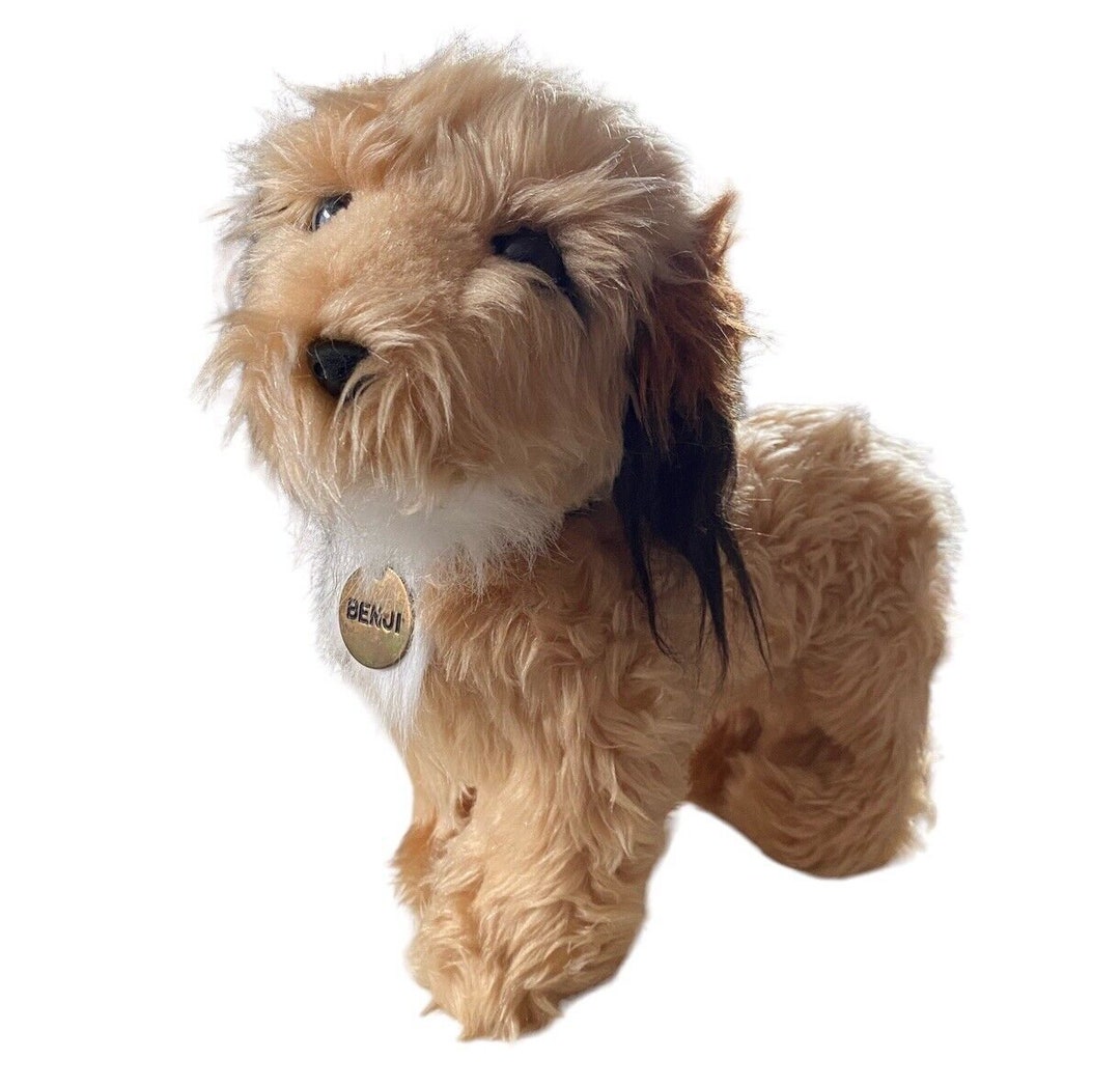 Benji Plush Dog 11 Tall R. Dakin Mulberry Square 1978 Vintage Standing ...