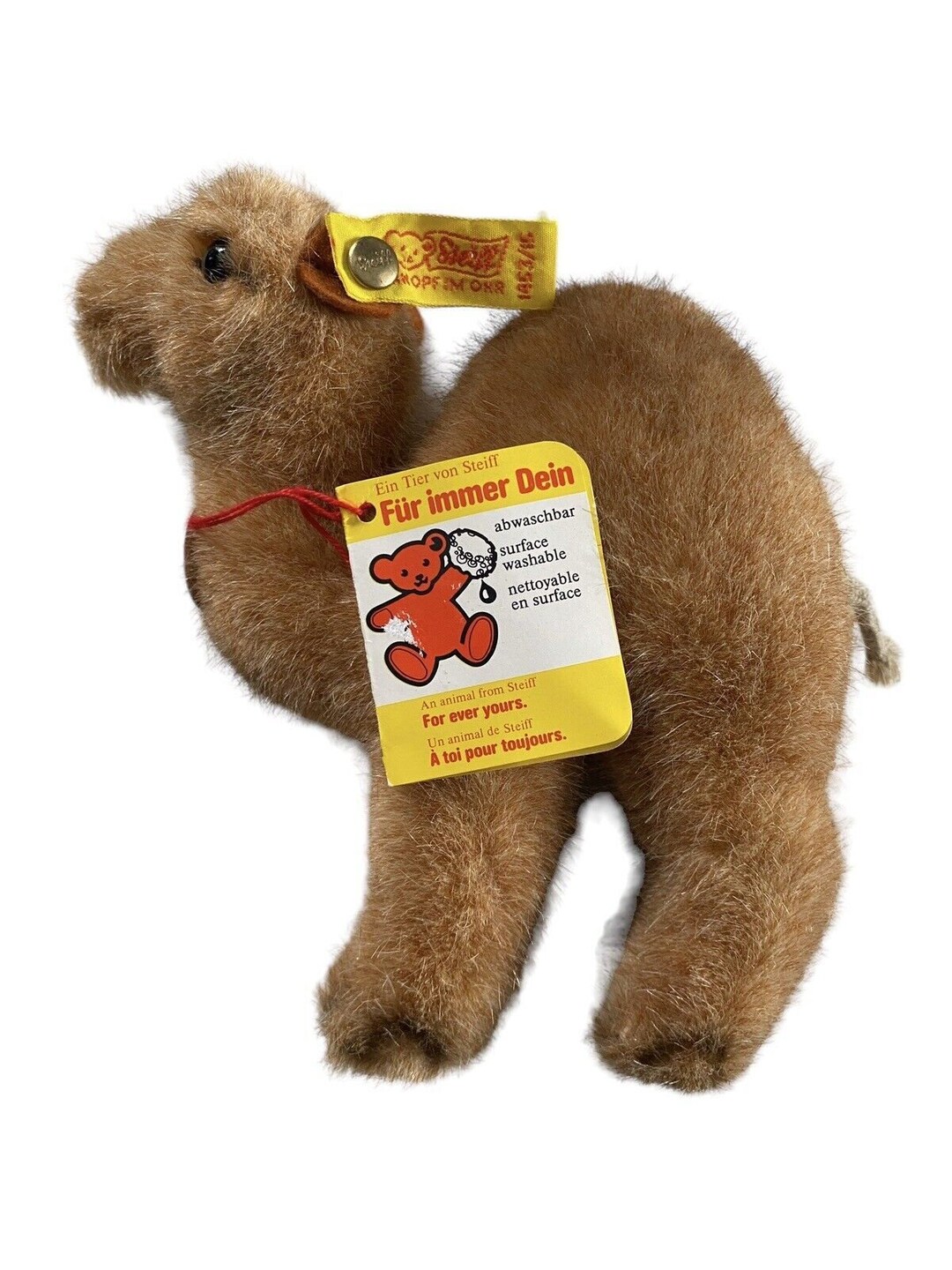 Steiff 6 Camel Trampy With Original Ear Button Tag Western Germany - Etsy