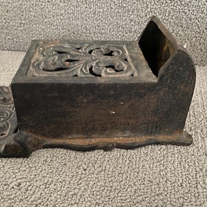 Antique Cast Iron Match Dispenser Wall Mount Match Box Holder Rustic - Etsy