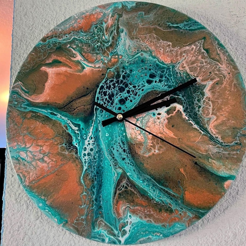 Art Clock - Etsy