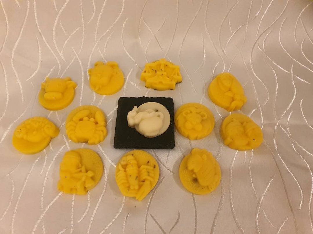 Wax melts, beeswax, Zodiac signs, 100% natural, essential oils, herbs ...